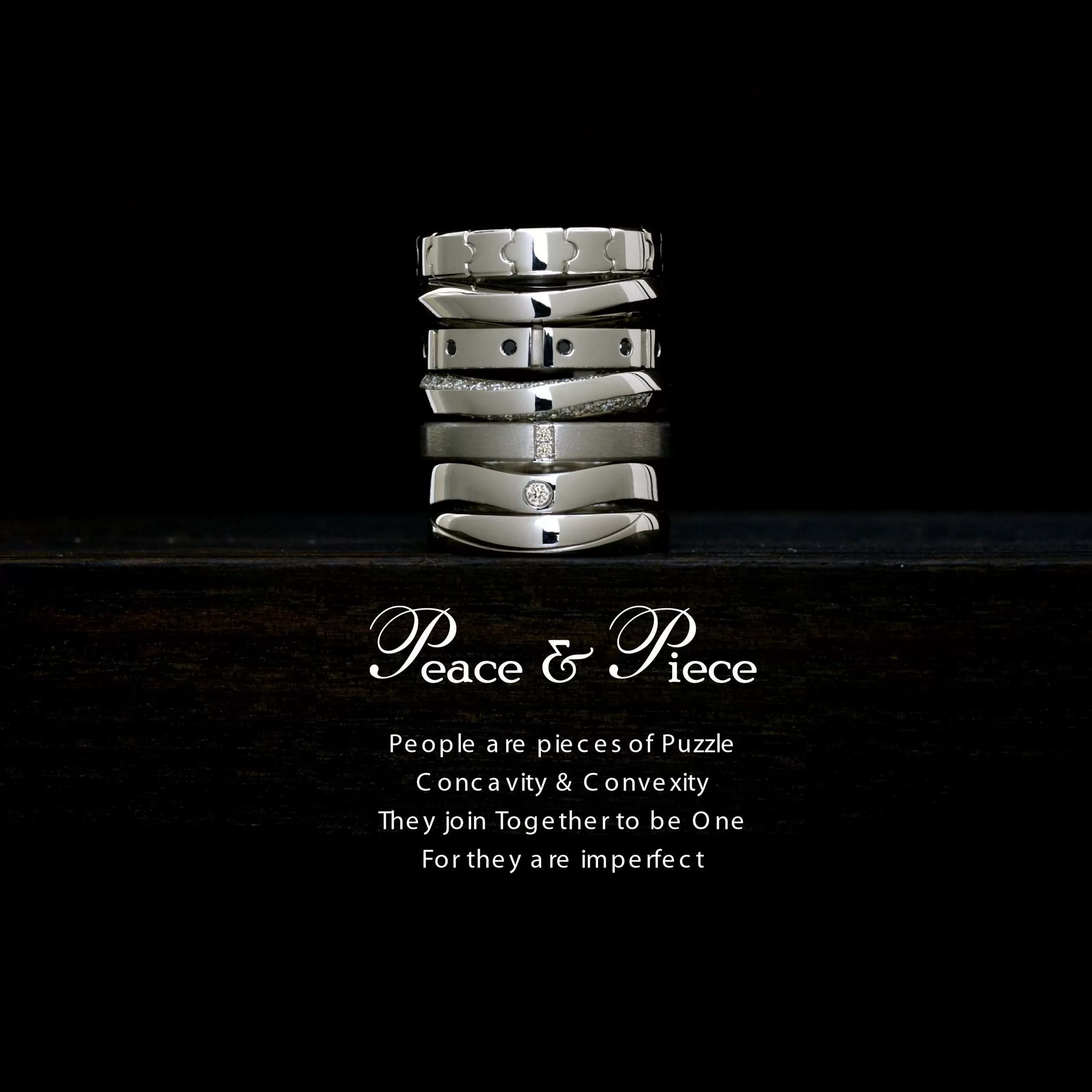 「ハピハピ魂」パズルのピースに想いを込めて『Peace＆Piece』 | ハピハピリング